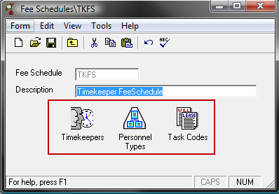 Fee Schedule Quick Lesson